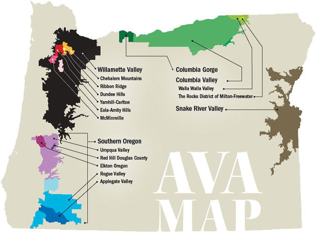 AVAs in Oregon | Cellar 503, an Oregon wine club
